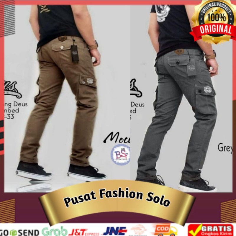 Deus Long CARGO Pants PREMIUM Original Product By BSF | Deus Men's ...