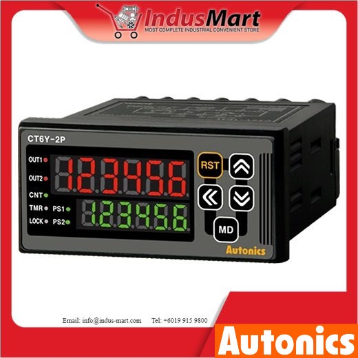 AUTONICS CT6Y-2P2 COUNTER/TIMER | Shopee Malaysia