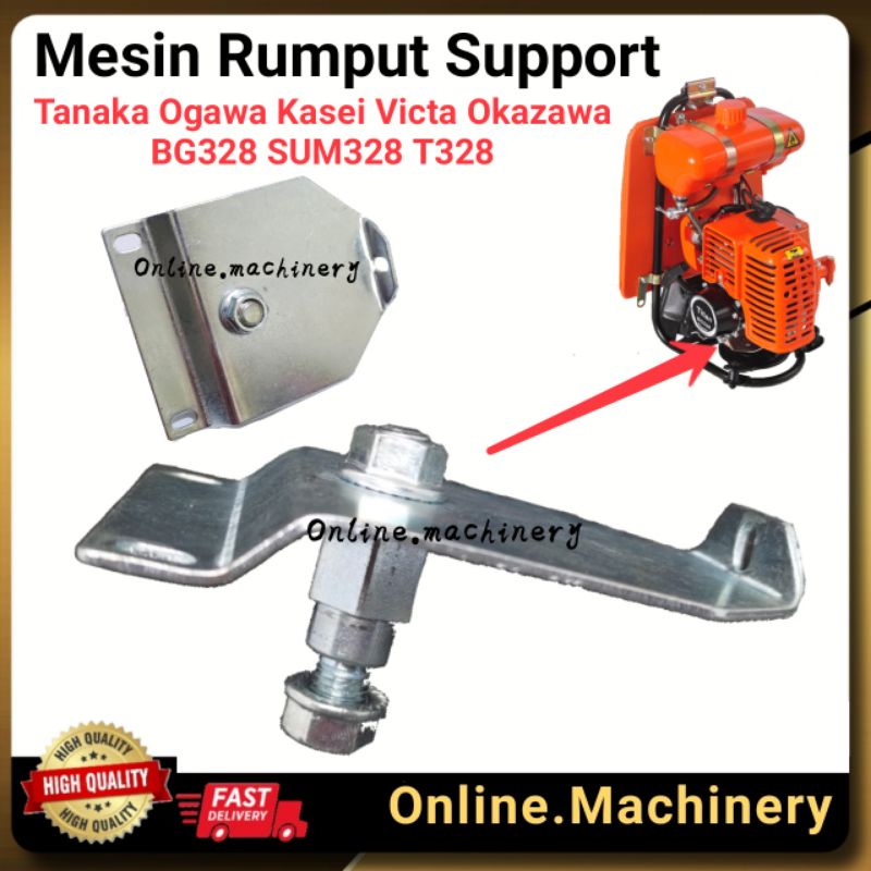 Tapak Mesin Rumput KASEI BG328A BG328 Tanaka SUM328 328 FR3001 FR3000 ...