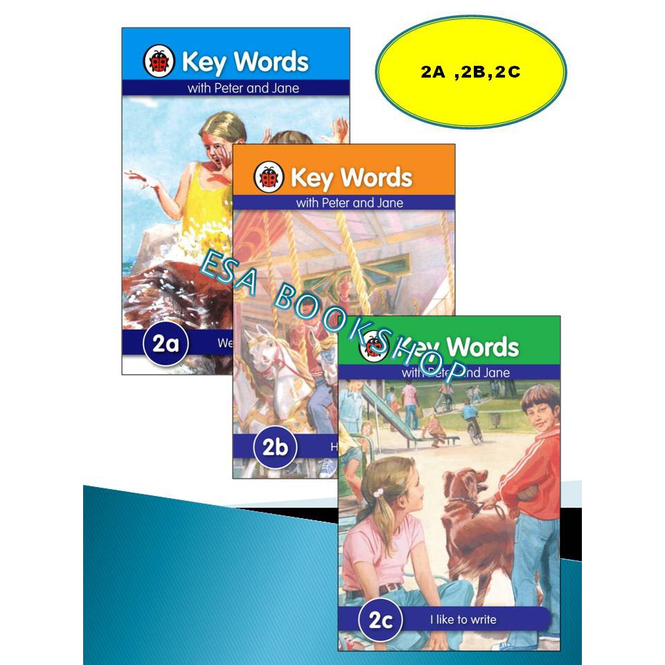 (ESA)KEY WORDS WITH PETER AND JANE (1a~12a) | Shopee Malaysia