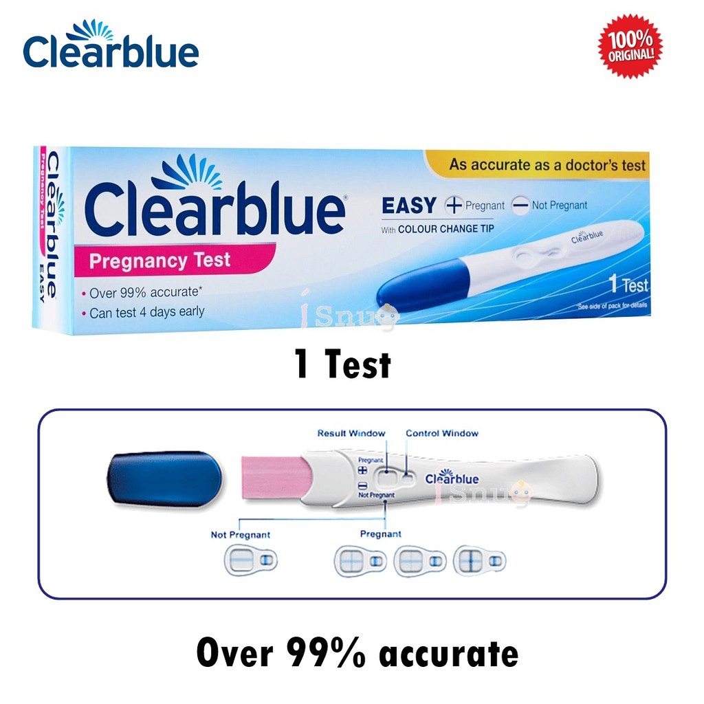 Clearblue Easy Pregnancy Test Kit (1 Unit) Expiry 05/2025 | Shopee Malaysia