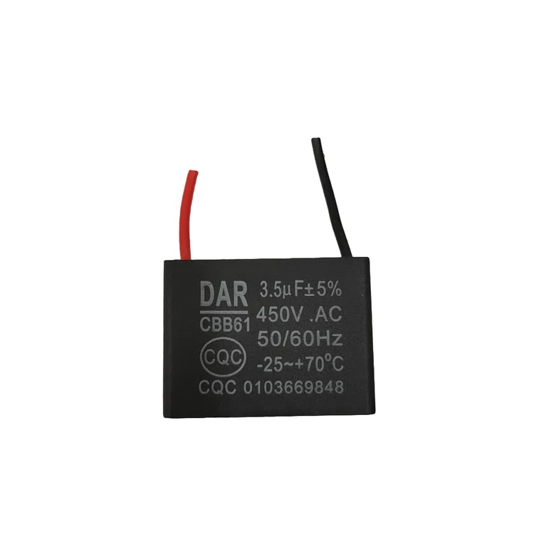 Fan Capacitor / Capasitor Kipas Wire 1.0uf 1.2uf 1.5uf 1.8uf 2.0uf 2 ...