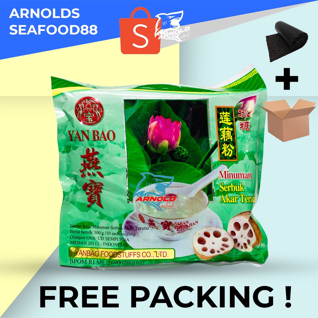 Yan Bao Lotus Root Powder Lotus 10 Pcs | Shopee Malaysia