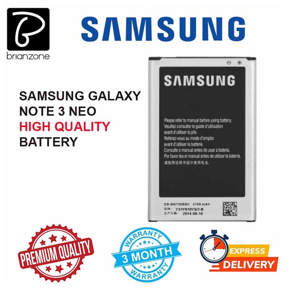 Samsung Galaxy Note 3 Neo Replacement OEM Battery | Shopee Malaysia