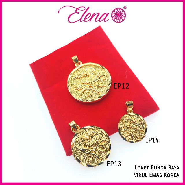 Elena Emas Korea Emas Sadur Loket Dewasa/Budak (EP12) (EP13) (EP14)(EP180) | Shopee Malaysia