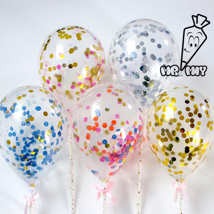 MR MIY Balloon Cake Topper Cake Decoration Belon Hiasan Kek ...