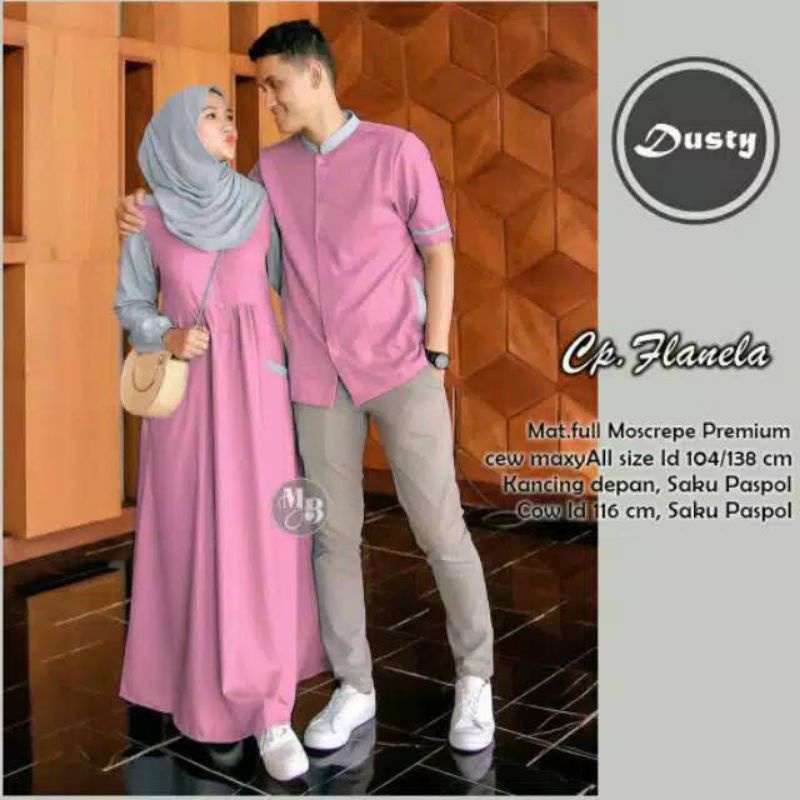Cp Vantela couple muslim couple Clothing muslim couple | Shopee Malaysia