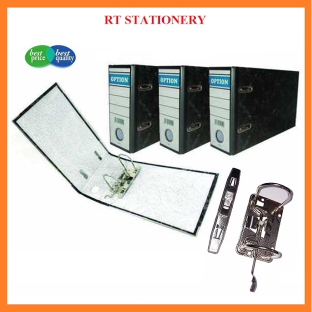 3" ABBA Option Lever Arch Voucher File / Ring File (75mm / 3 Inches ...