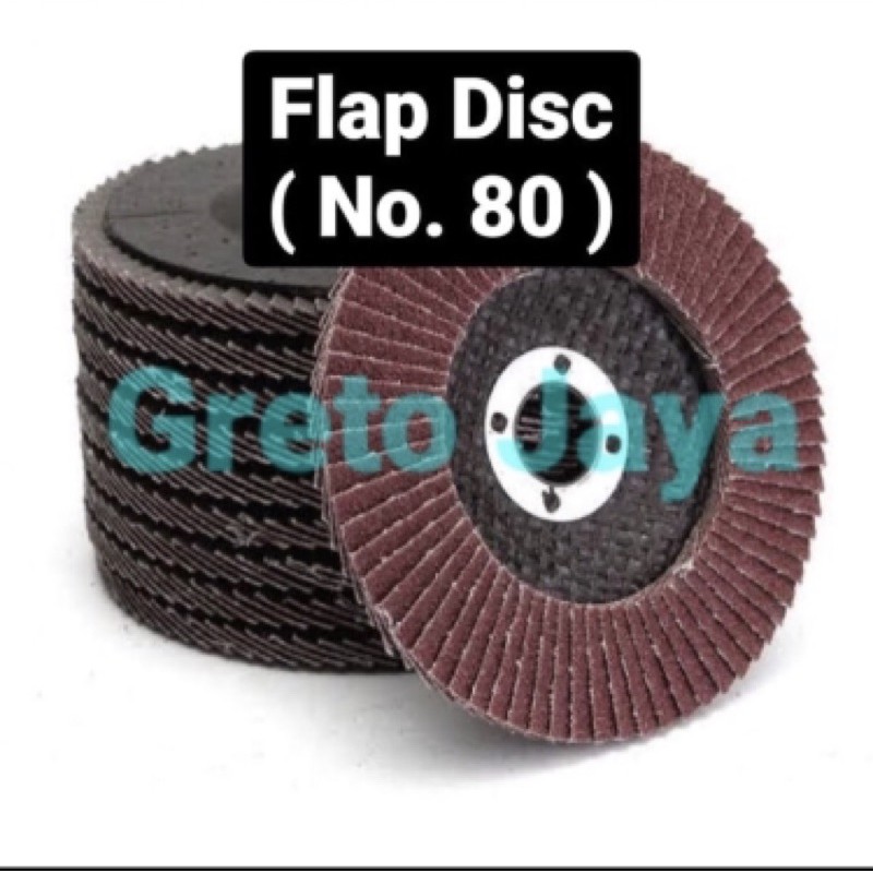(No. 80) Flap Disc Sandpaper Grid Grit Stacked Flapdisc 4 inch Flapdisc ...