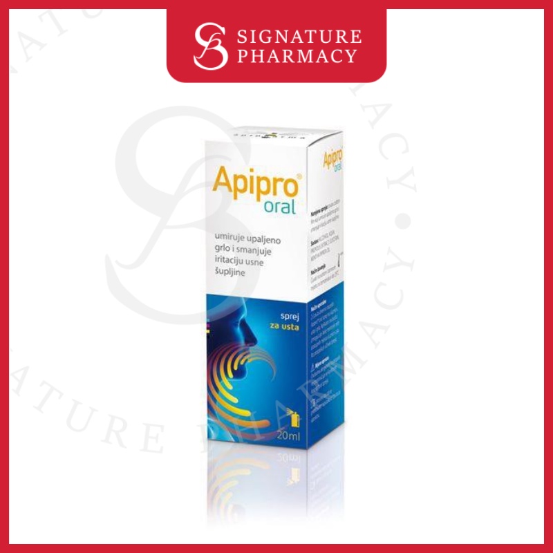 Apipro Oral Spray (20ml) [sore throat] | Shopee Malaysia