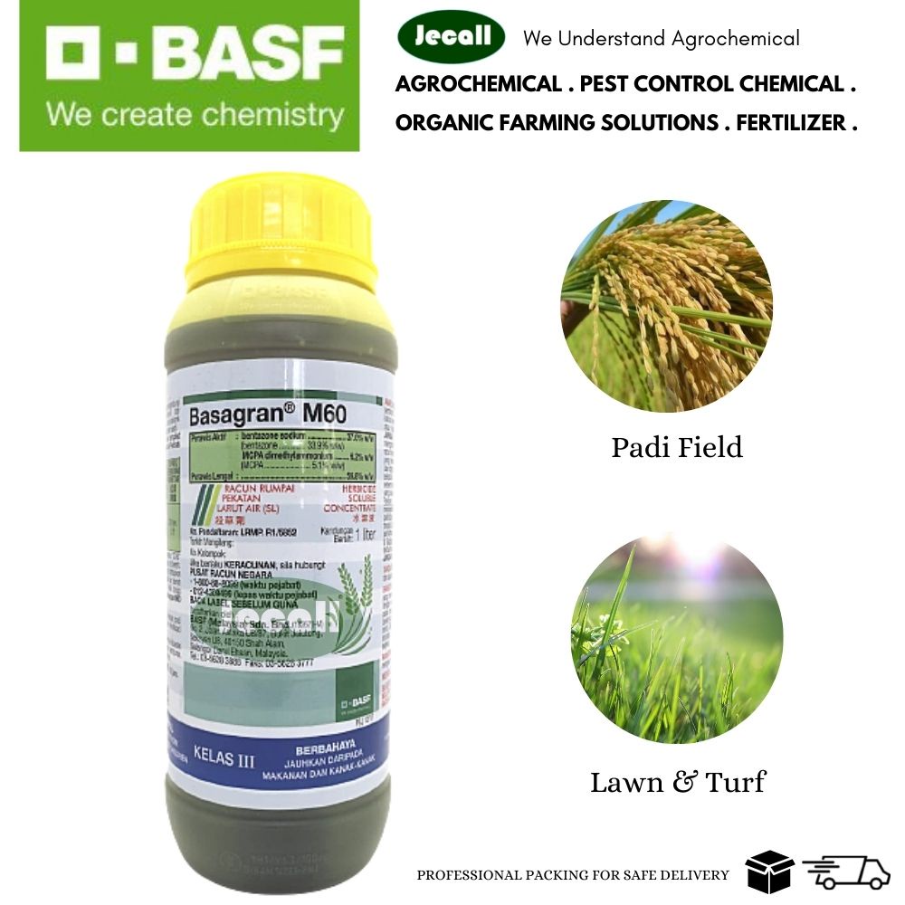 BASF Basagran® M60 1 Liter Bentazone sodium 37.0% +MCPA ...