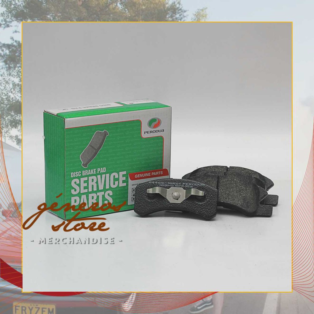 BRAKE PADS PERODUA ALZA AXIA BEZZA MYVI VIVA (ALL) | Shopee Malaysia
