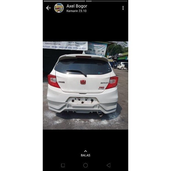 Bodykit honda brio 2018 2019 2020 BRO!! Postage BODY KIT BODY KIT GRADE ...