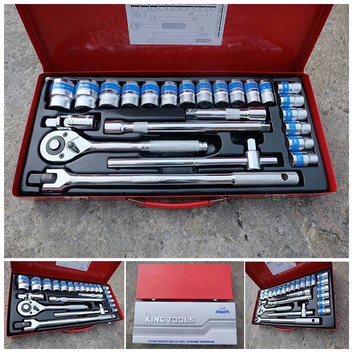 Euro King Tools 24-Piece Set Block Tools1 (White) | Shopee Malaysia