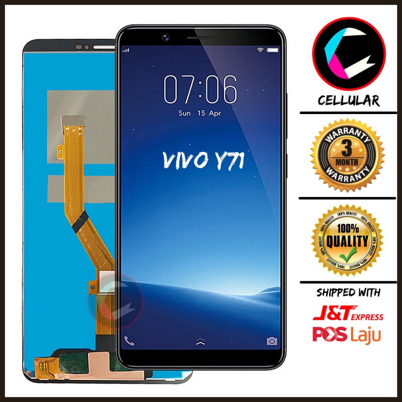 VIVO Y71/VIVO Y71i 1724 1801 LCD TOUCH SCREEN GLASS DIGITIZER | Shopee ...