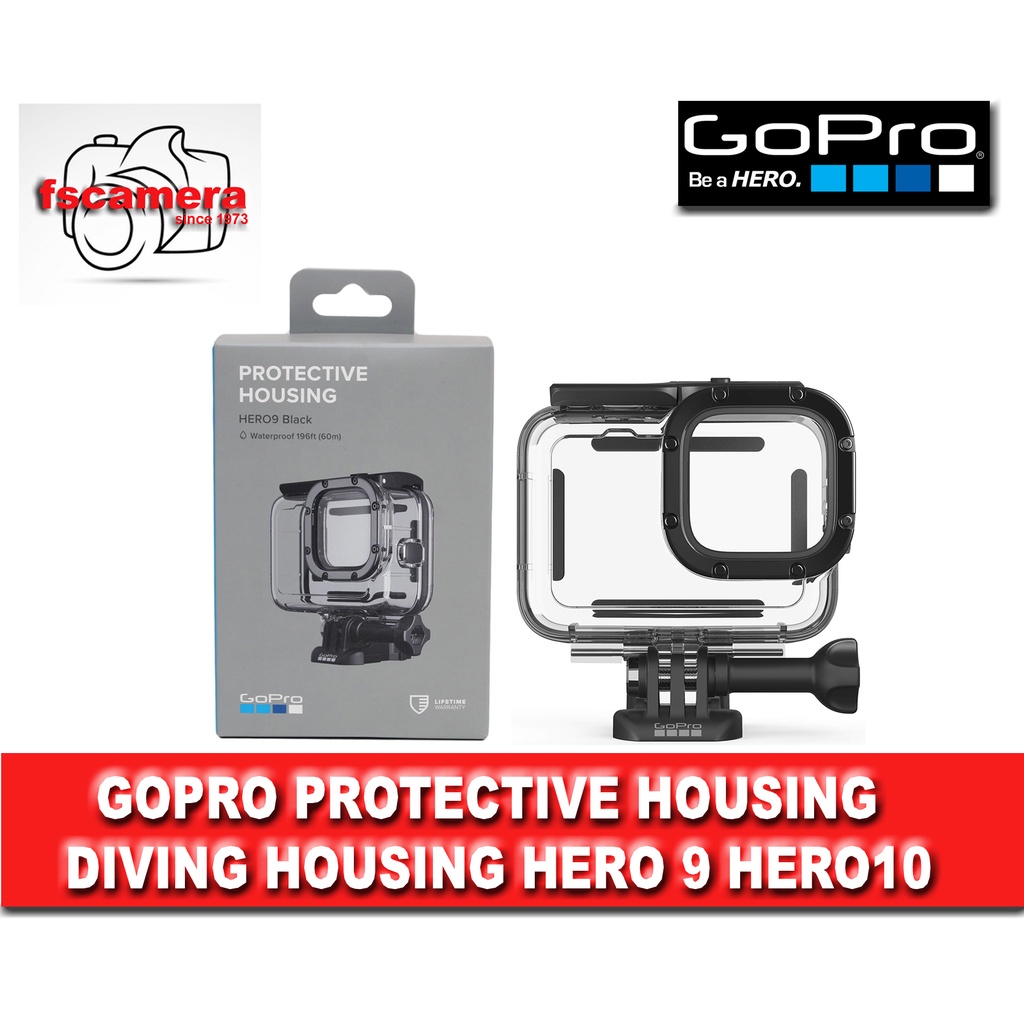 GOPRO ORIGINAL PROTECTIVE HOUSING UNDERWATER CASE HERO9 HERO10 HERO11 ...