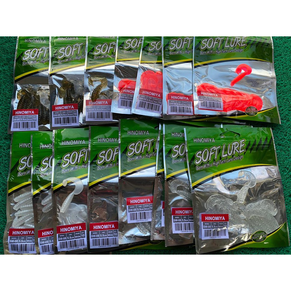 (JOM PANCING) Hinomiya (5.5cm) SW08 Soft Plastic Lure | Shopee Malaysia