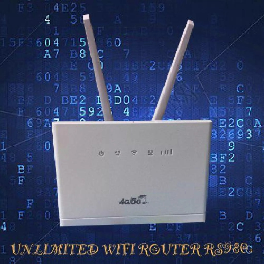 Upgraded Modified Unlimted Hotspot WiFi Router Modem SimCard 4G RS980 ...