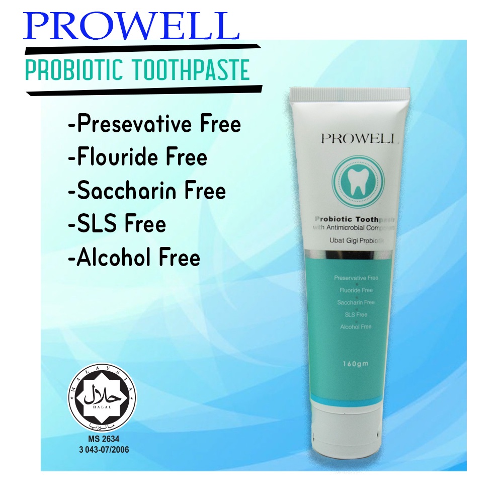 Prowell Probiotic Toothpaste with Antimicrobial Components 160gm ...