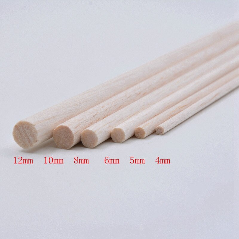 [HippoArt]Balsa Wood Round Sticks DIY Craft Materials | Shopee Malaysia