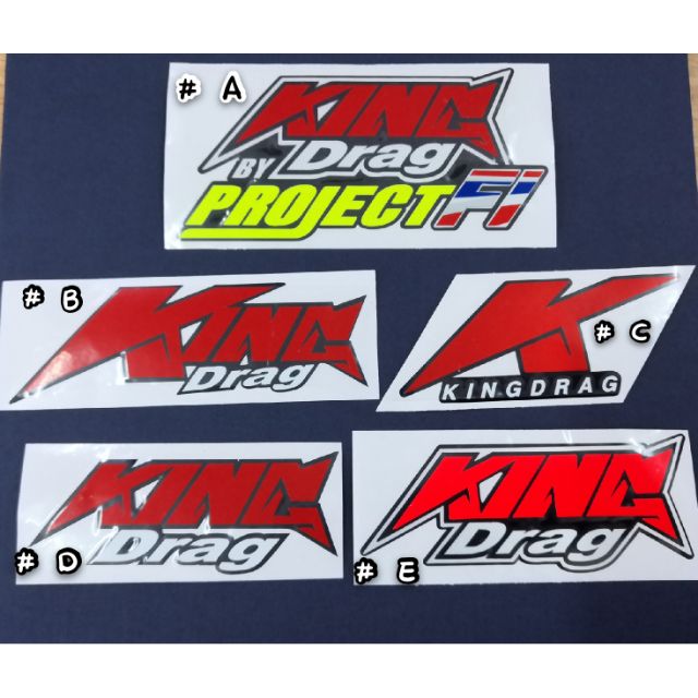 🔥Kingdrag Motor Sticker💯Kingdrag Sticker🔥 | Shopee Malaysia