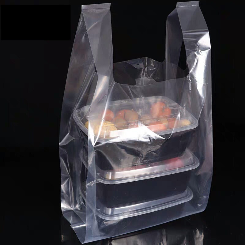 PE Singlet Plastic Bag / Transparent Shoulder Bag / Plastic Bag Half ...