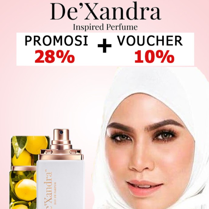 [NEW] Perfume Wanita DeXandra Original | Voucher Di Description 10% Lagi Diskaun | Shopee Malaysia
