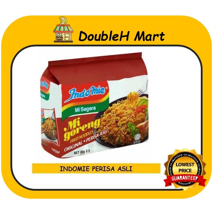 Indomie Mi Goreng Perisa Asli Original & Indomie Mi Goreng Perisa ...