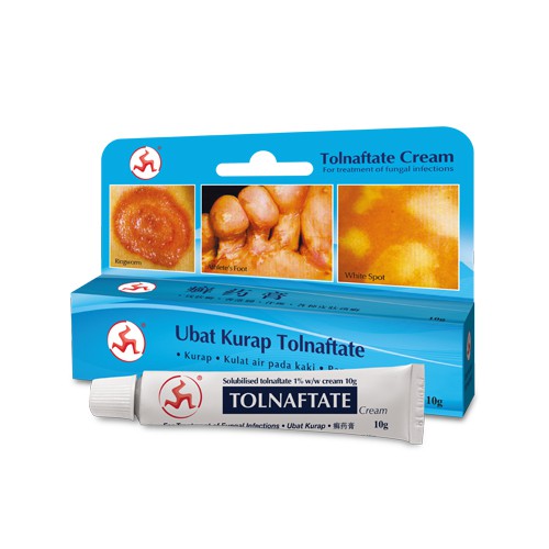 Three Legs Tolnaftate Cream (Antifungal) 10G | Shopee Malaysia