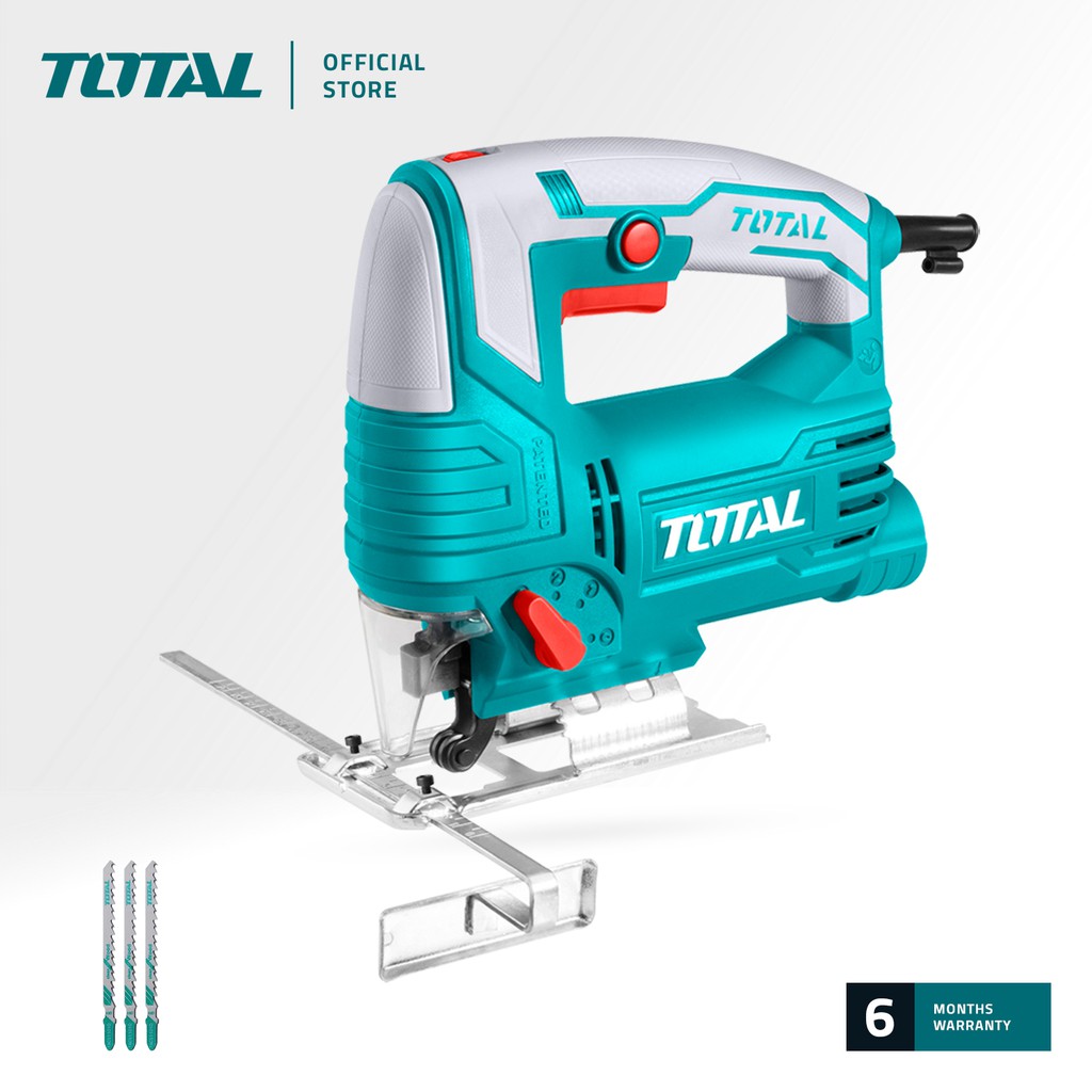 TOTAL Jig Saw With 4 Stage Pendulum & 45 Degree Bevel (570W) [Free ...