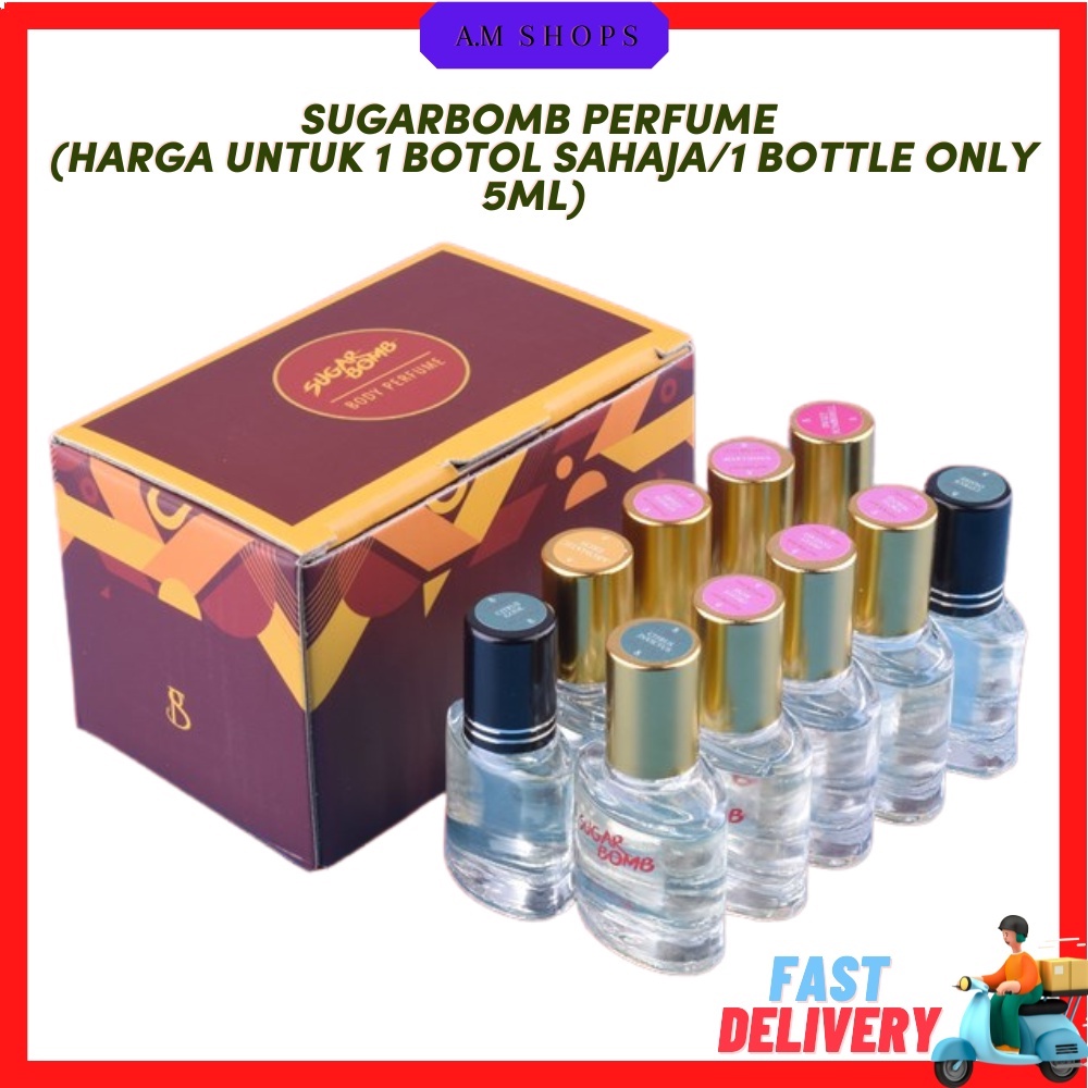 SUGARBOMB Perfume / Minyak Wangi Tahan Lama / Sugerbomb Roll On 5ml ...