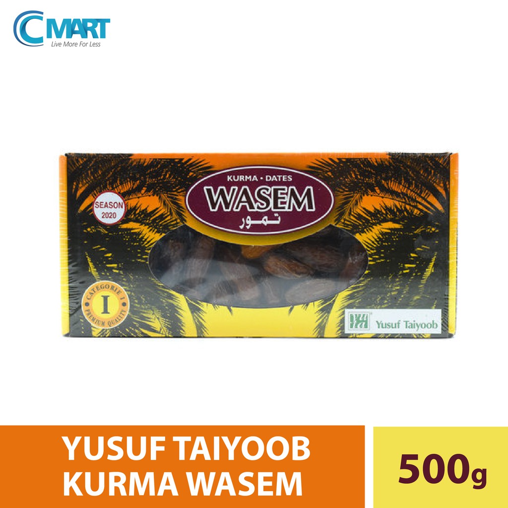 Yusuf Taiyoob Kurma Wasem 500GM | Shopee Malaysia