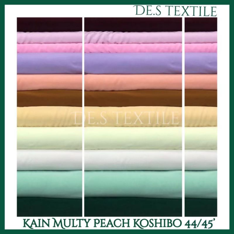 Kain Multy Peach Koshibo 44/45'(1m) | Shopee Malaysia