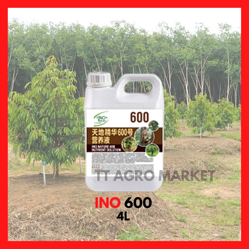 Foliar INO 600 Nutrient Solution 4 liter / INO Nature 600 Nutrient ...