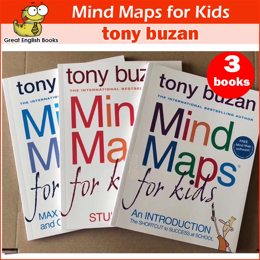 Tony Buzan Mind Maps for Kids (3 books set) English by ...