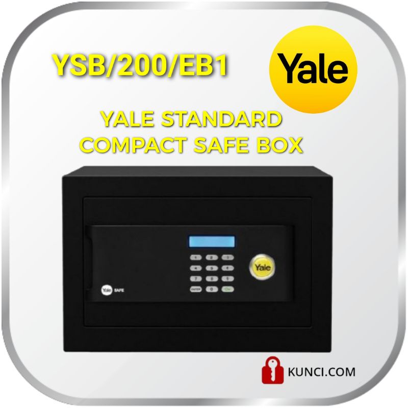 ORIGINAL YALE STANDARD COMPACT SAFE BOX YSB/200/EB1 | Shopee Malaysia