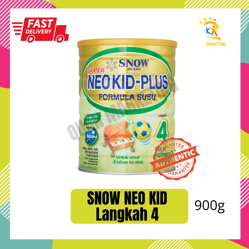 Snow Brand Super Neo Kid Step 4 (900g) - Growing-Up Milk Formula | Shopee Malaysia