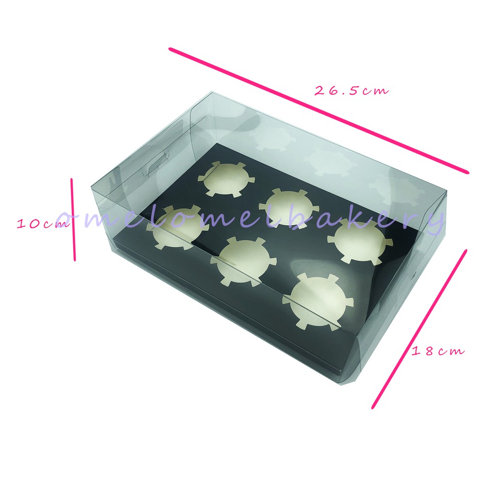 🔥Transparent cupcakes box | Shopee Malaysia