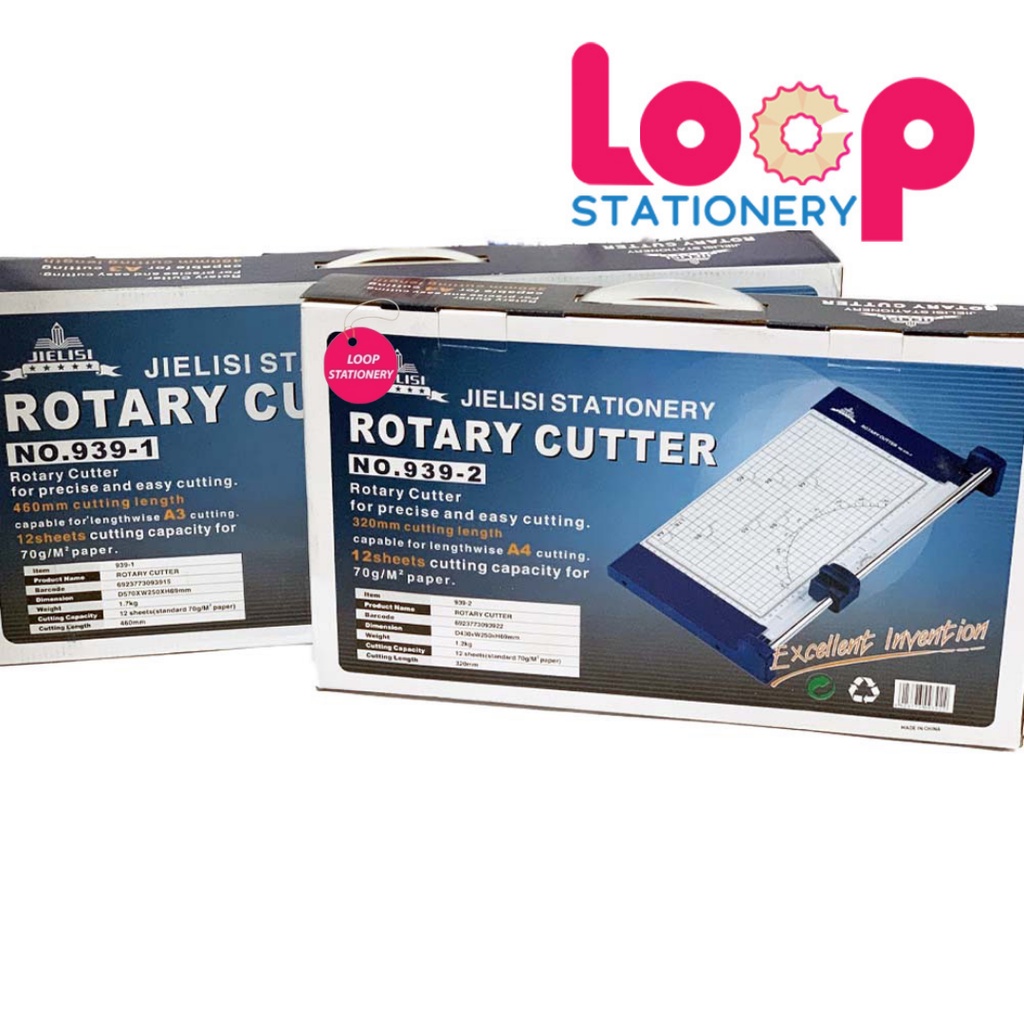 Paper Cutter Trimmer Rotary Steel A4/A3 Size | Shopee Malaysia