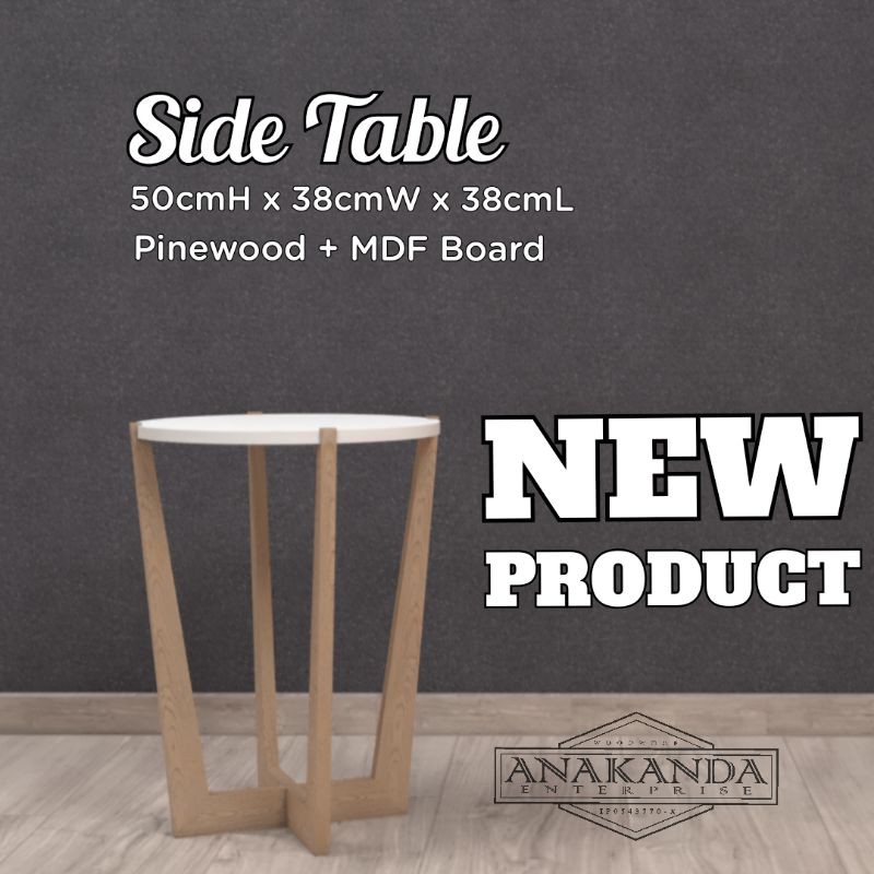 Meja Sisi / Side Table Modern | Shopee Malaysia