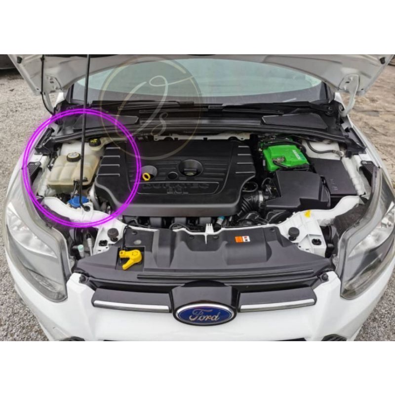 Ford focus 2004-2011 Spare Tank Spare Water Tank Radiator Overflow ...