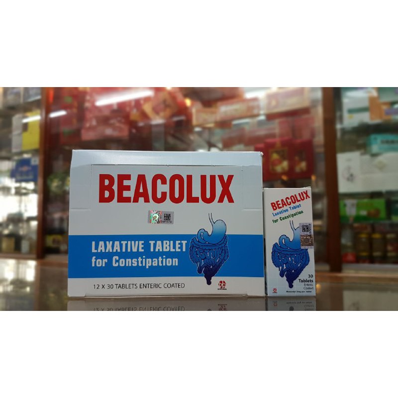 Beacolux Laxative Tablet for constipation; 润肠通便丸 (𝟑𝟎𝐓𝐚𝐛𝐥𝐞𝐭𝐬) | Shopee ...