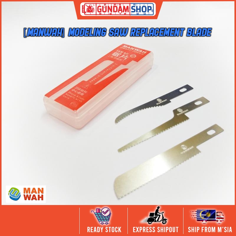 [Manwah] Modeling Saw Replacement Blade (3 Types, each 2 blaces, total ...