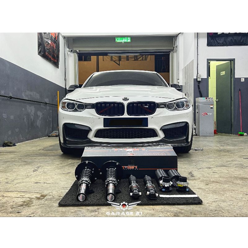 BMW F30 3SERIES - TITAN SP3 COILOVER SUSPENSION ADJUSTABLE 2YEARS ...