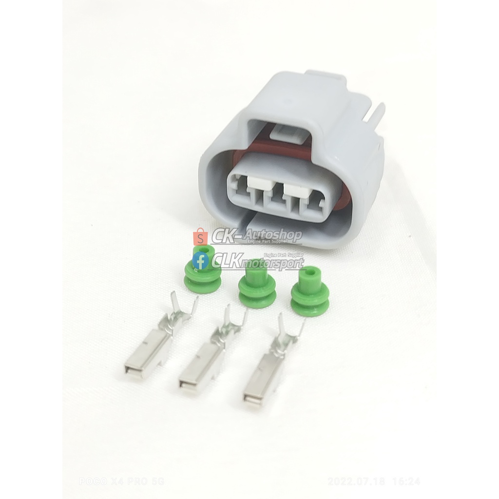 Toyota 4AFE / 7AFE Idle Speed Control Valve ISC Socket Connector 3 PINS ...