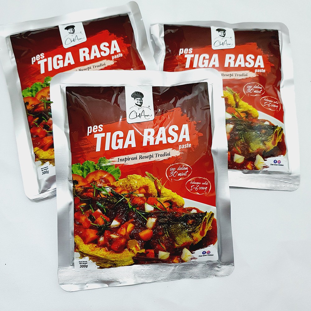 Pes Masakan Segera Chef Amer Tiga Rasa / Pes Sedap / Pes Mudah / Pes ...