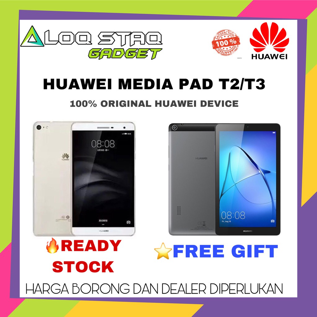 HUAWEI MEDIAPAD T2 / T2 10 Pro / T3 7.0 ANDROID TABLET MURAH ORIGINAL ...