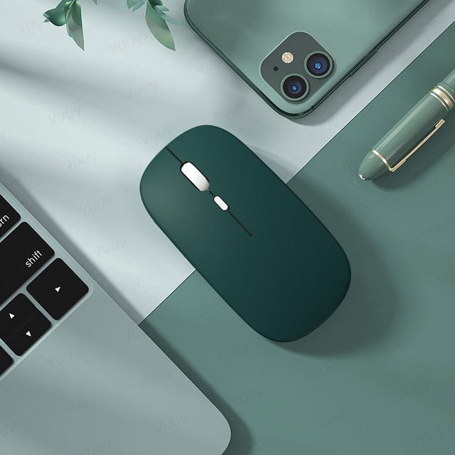 Goojodoq Dual Mode 2.4Ghz Wireless Bluetooth 2 In 1 Cordless Mouse ...