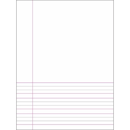 Exercise Book /Buku Tulis /80 Pages / SINGLE LINE / RED BLUE FOUR LINE ...