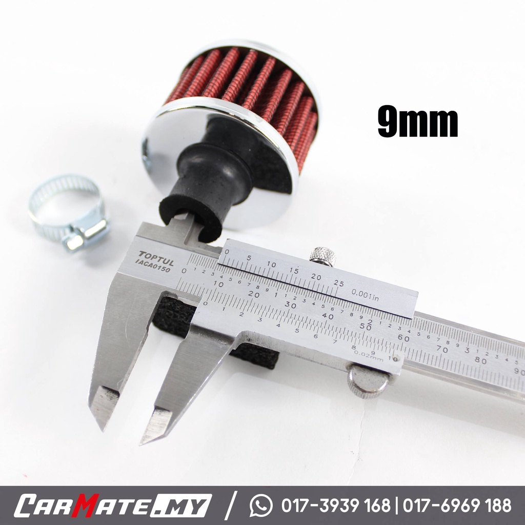 OEM K&N Mini Filter Car Engine Mini Air Filter 9mm 12mm Racing Air Flow ...